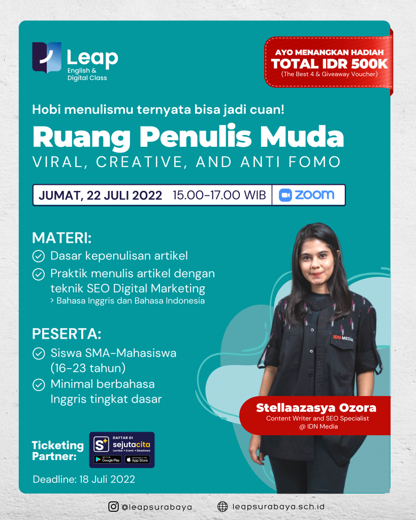 Profesi - Profesi Dengan Pekerjaan Menulis Yang Bisa Jadi Opsi Karirmu ...